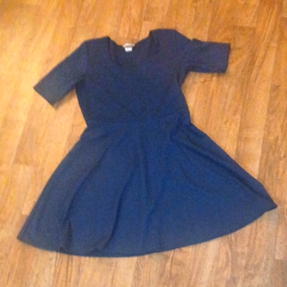 Allison Brittney | Dresses | Allison Brittney Deep Blue Garment | Poshmark